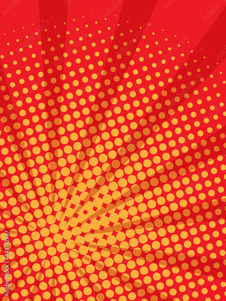 abstract comic book pop art cartoon background Stock Vector | Adobe Stock