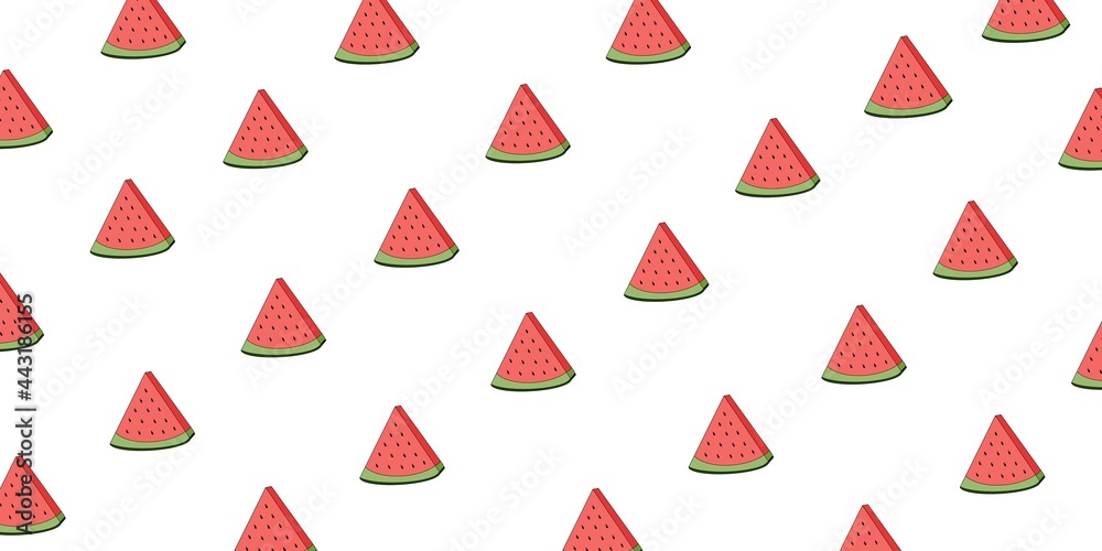 Watermelon background Stock Illustration | Adobe Stock