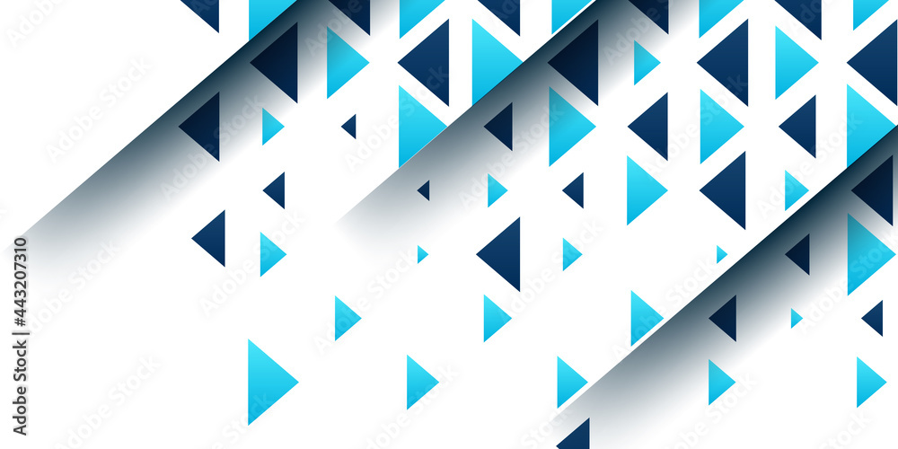 Modern blue navy line triangle background for presentation. Vector ...