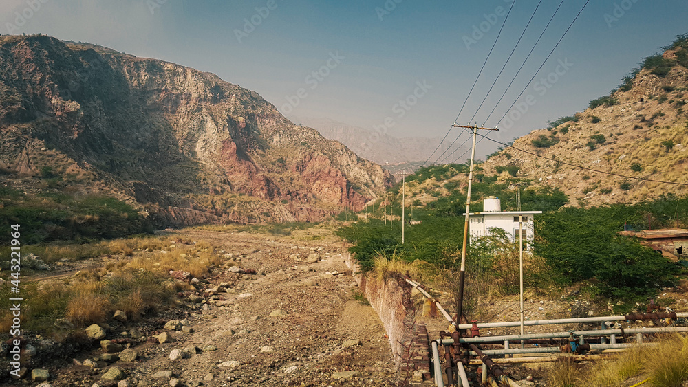Khewra Salt Mine - February, 14, 2021: North of Pind Dadan Khan, Jhelum ...
