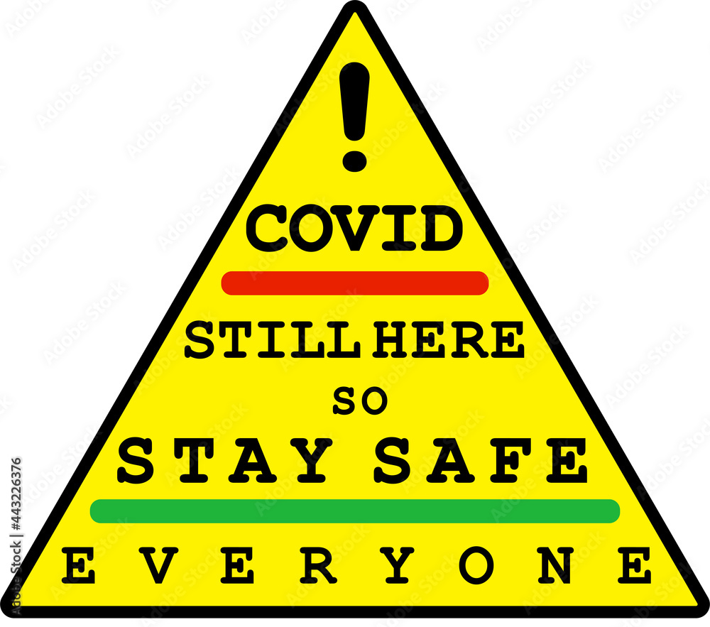 A message to stay safe during COVID-19 pandemic using the combination ...