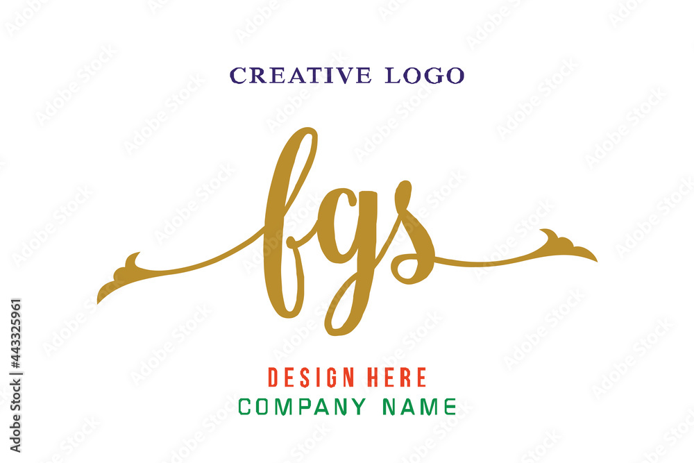 FGS lettering logo is simple, easy to understand and authoritative ...