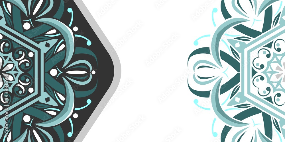 vector mandala design, for your various types of advertising needs ...