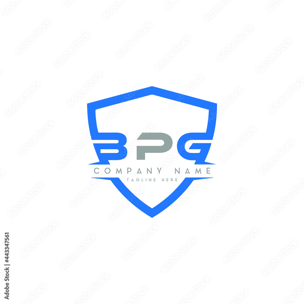 BPG letter logo abstract design. BPG unique design, BPG letter logo ...
