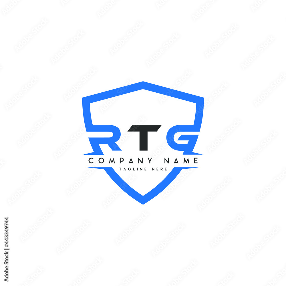 RTG letter logo abstract design. RTG unique design, RTG letter logo ...