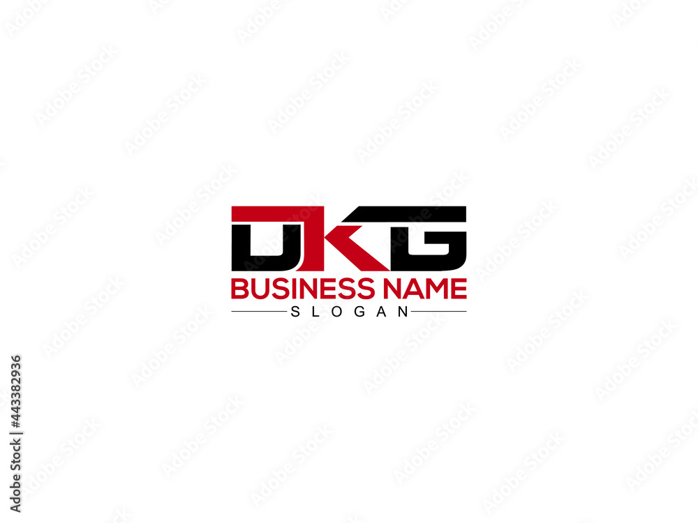 Letter DKG Logo Icon Vector Image Design For Your Business Stock Vector ...