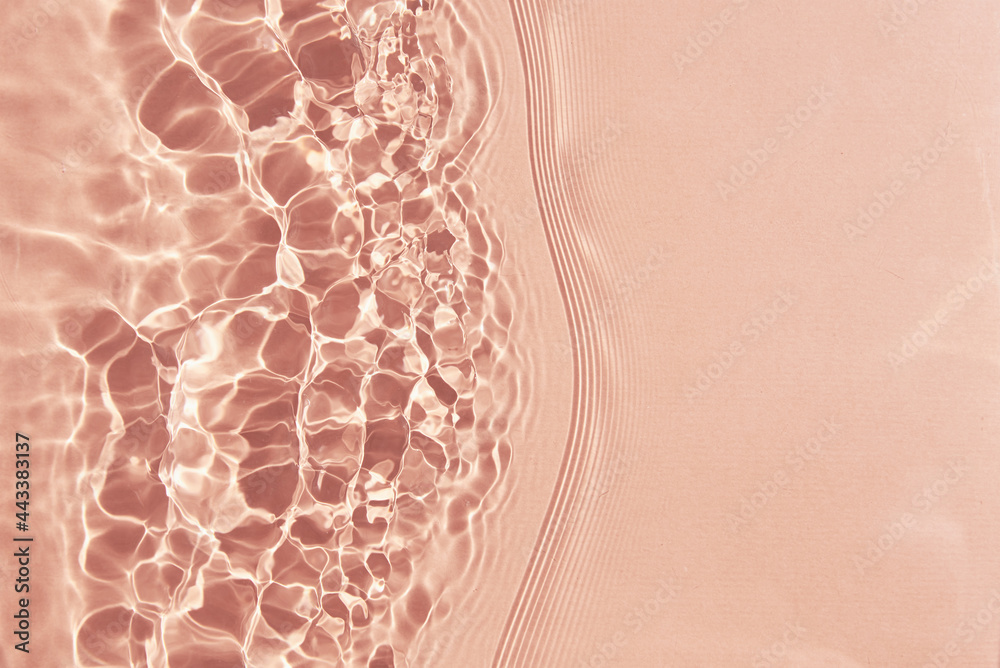 Beige water surface background. Water texture with splashes and bubbles ...