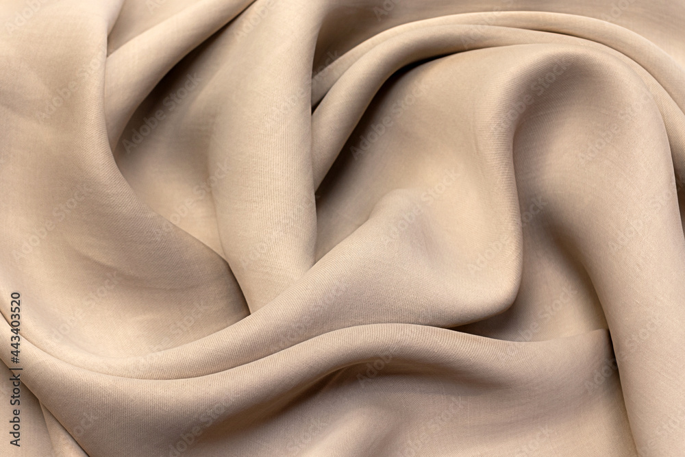 Cotton fabric beige color in the art layout Stock Photo | Adobe Stock