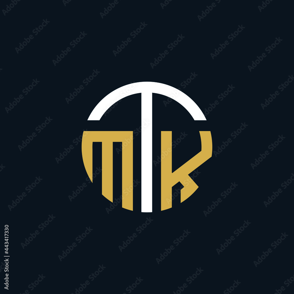 Vetor de MTK logo, MTK icon, MTK vector, MTK monogram, MTK letter, MTK ...