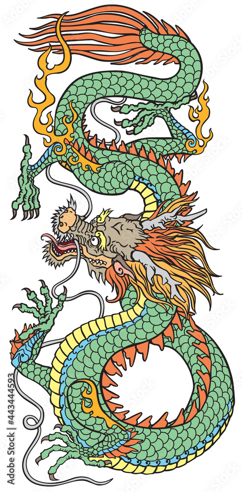 Eastern Dragon Tattoo
