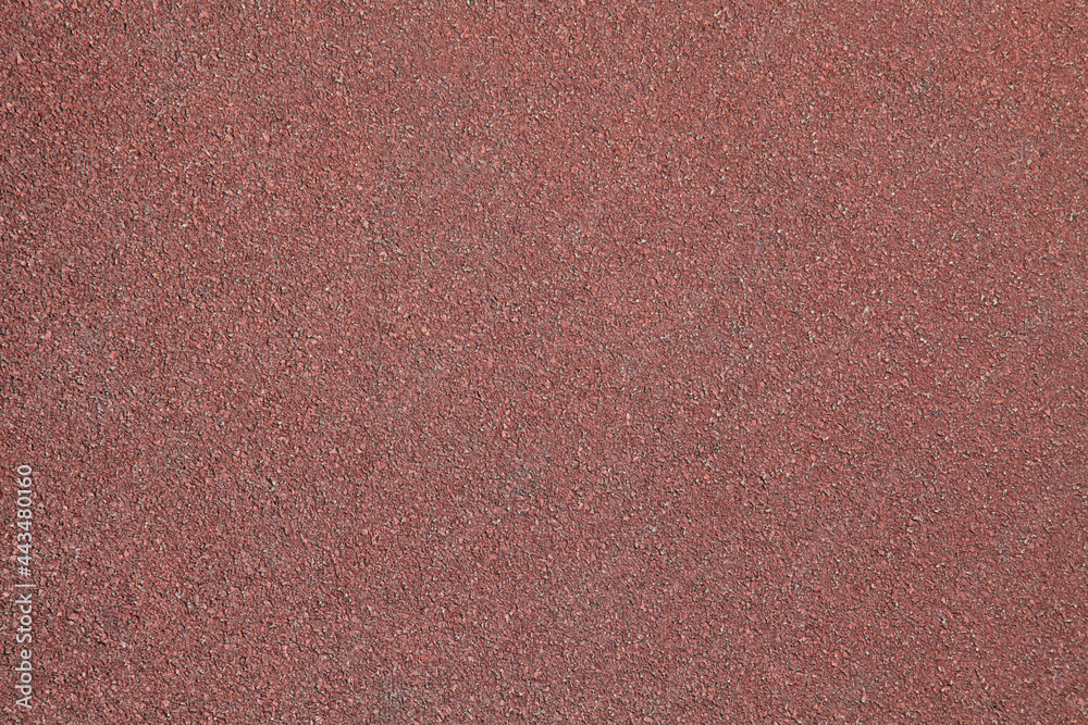Red rubber floor, texture, background. Relief surface. Faded, old ...