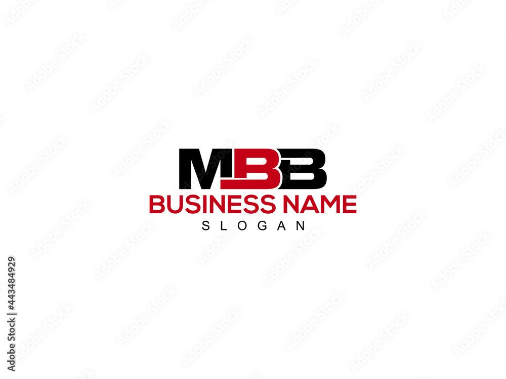 Letter MBB Logo Icon Vector Image Design For Your Business Stock Vector ...
