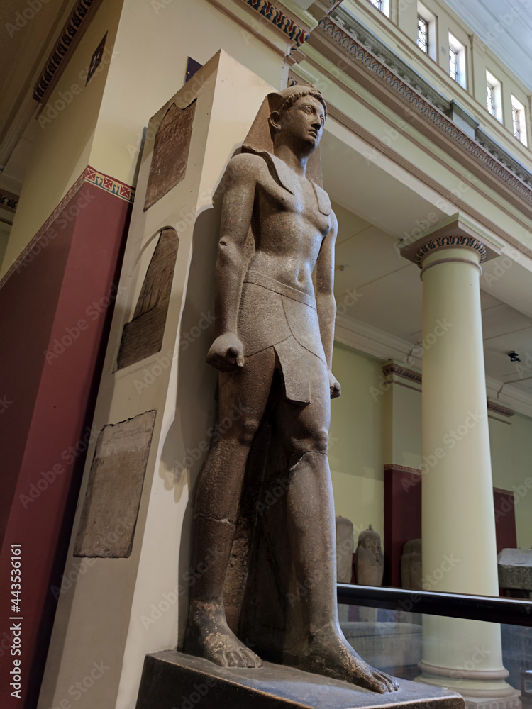 Statue of Alexander the Great at the modern Museum of Egyptian ...