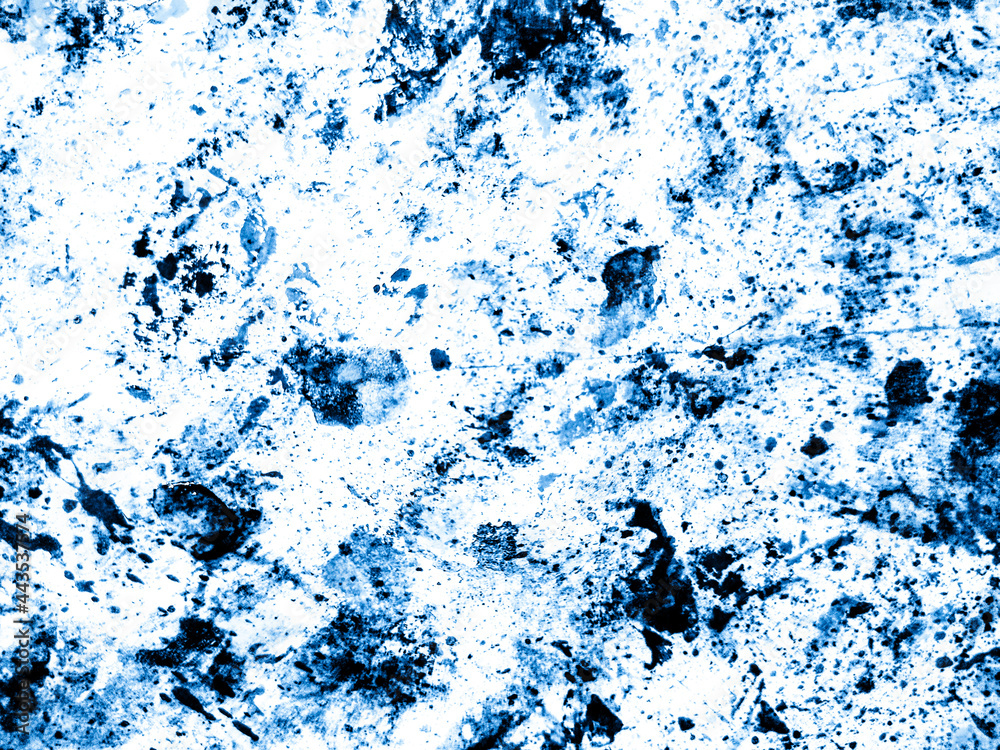 Blue Abstract Wallpaper. Azure Watercolor Banner. Cobalt Grunge Flow ...