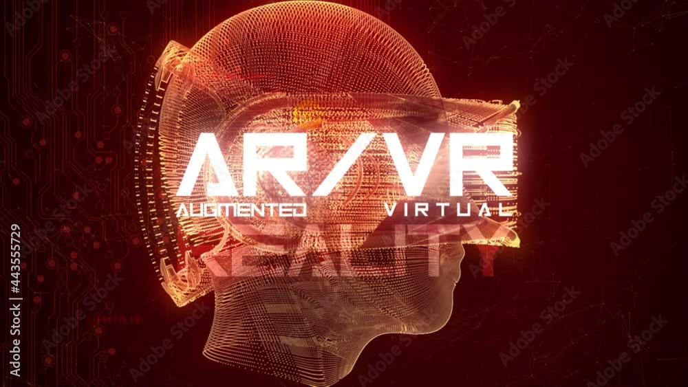 Stunning VFX graphics animation depicting emerging technology in the ...