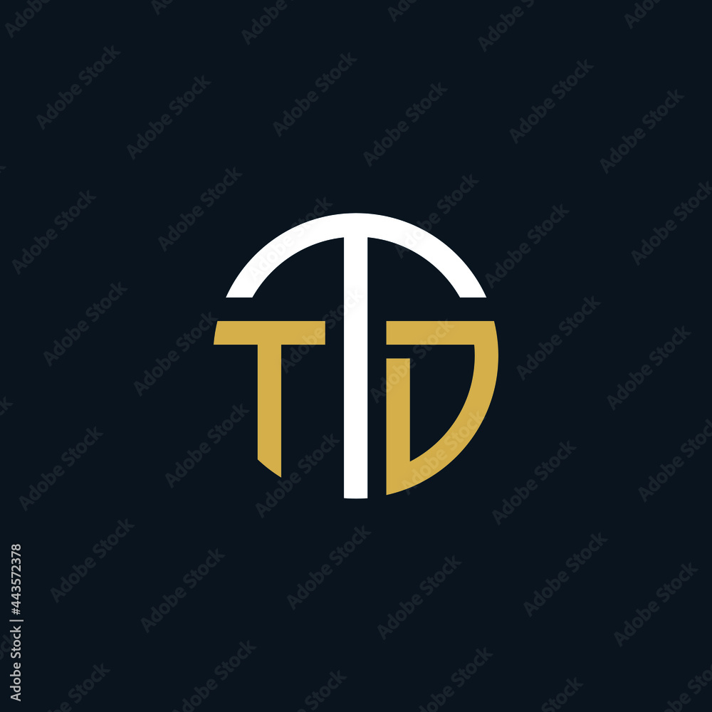 TTD logo, TTD icon, TTD vector, TTD monogram, TTD letter, TTD ...