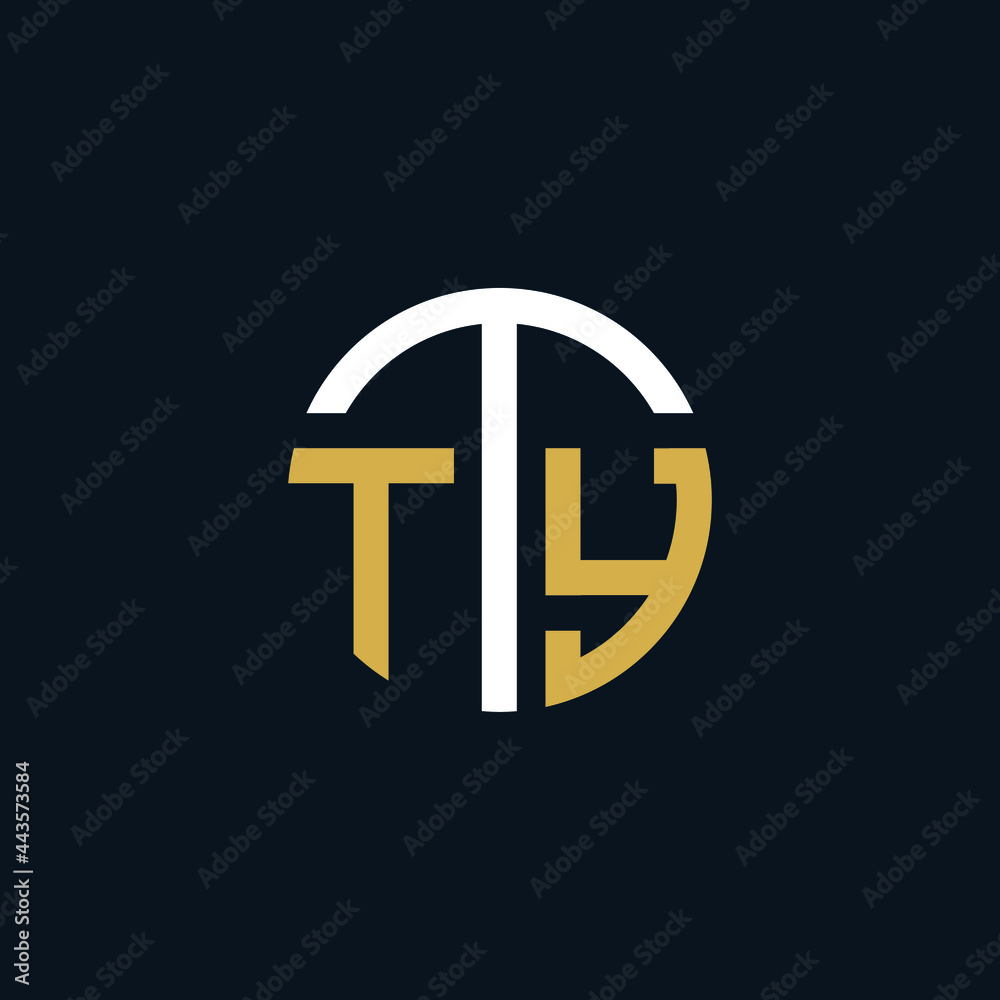 TTY logo, TTY icon, TTY vector, TTY monogram, TTY letter, TTY ...