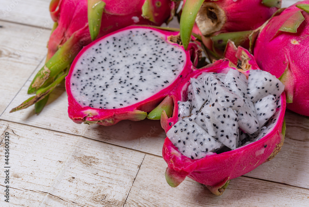Pitaya, Pitaya, red, fruit, Pitaya red Red dragon fruit, white flesh ...