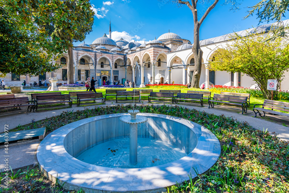 Topkapi Palace.view .Topkapi Palace is popular tourist attraction in ...