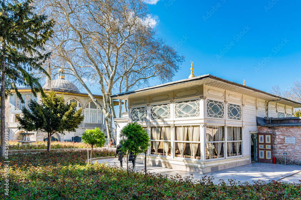 Topkapi Palace.view .Topkapi Palace is popular tourist attraction in ...