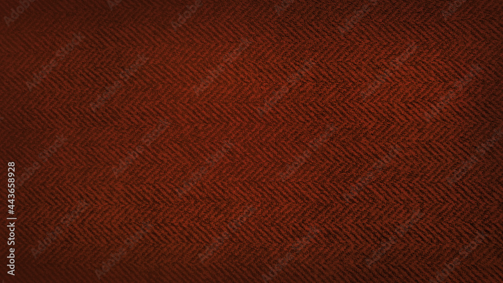 red herringbone pattern fabric, texture background. red tweed pattern ...