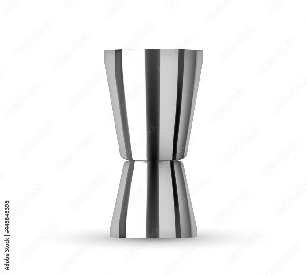 Types of cocktail shakers. Bartending equipment realistic mockup ...