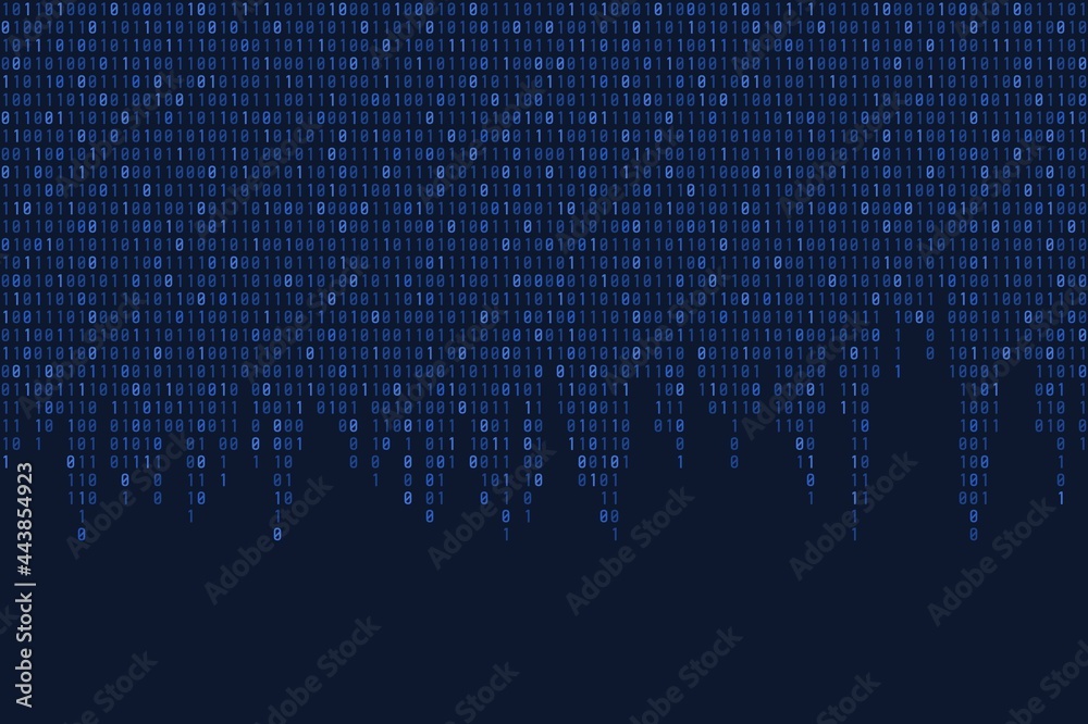 Binary background - cyber texture Stock Vector | Adobe Stock