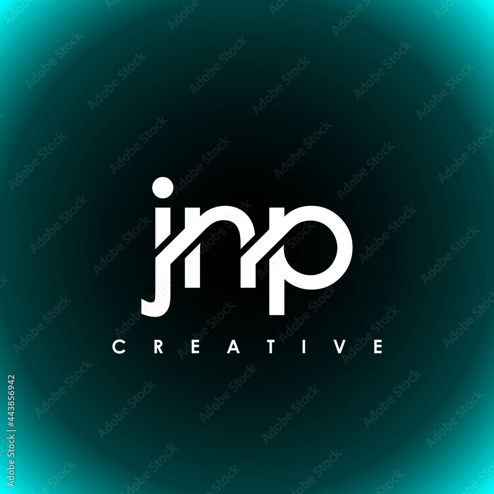 JNP Letter Initial Logo Design Template Vector Illustration Stock ...