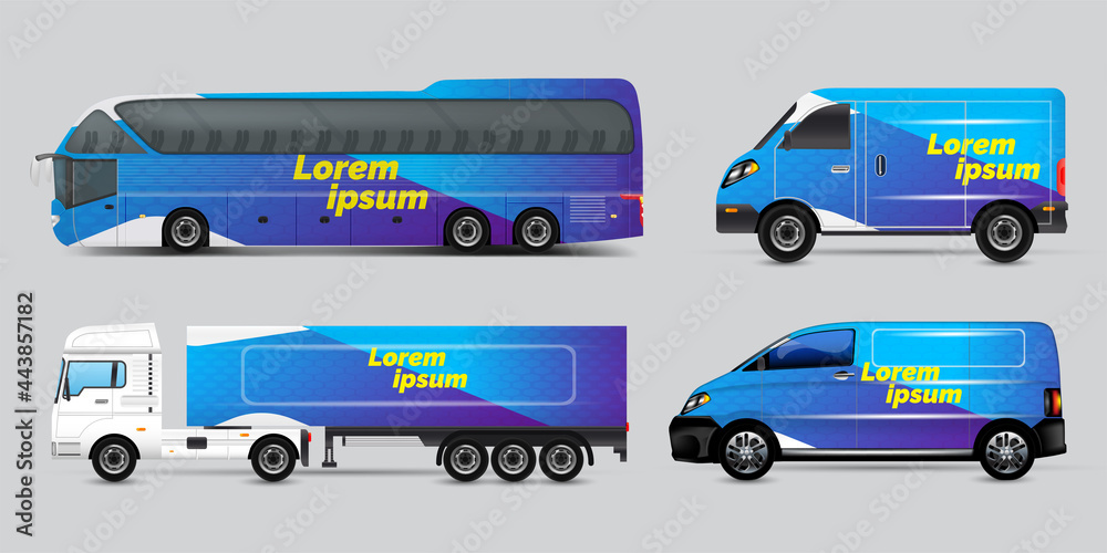 Transport advertisement design, car graphic design concept. Graphic ...
