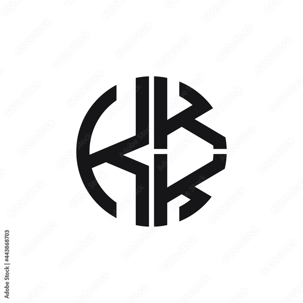 KKK logo KKK icon KKK vector KKK monogram KKK letter KKK minimalist KKK ...