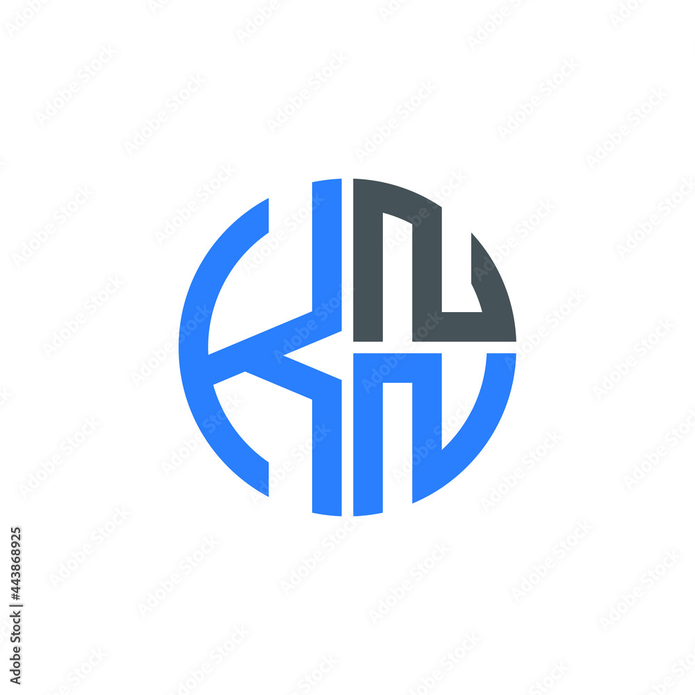 KNN logo KNN icon KNN vector KNN monogram KNN letter KNN minimalist KNN ...