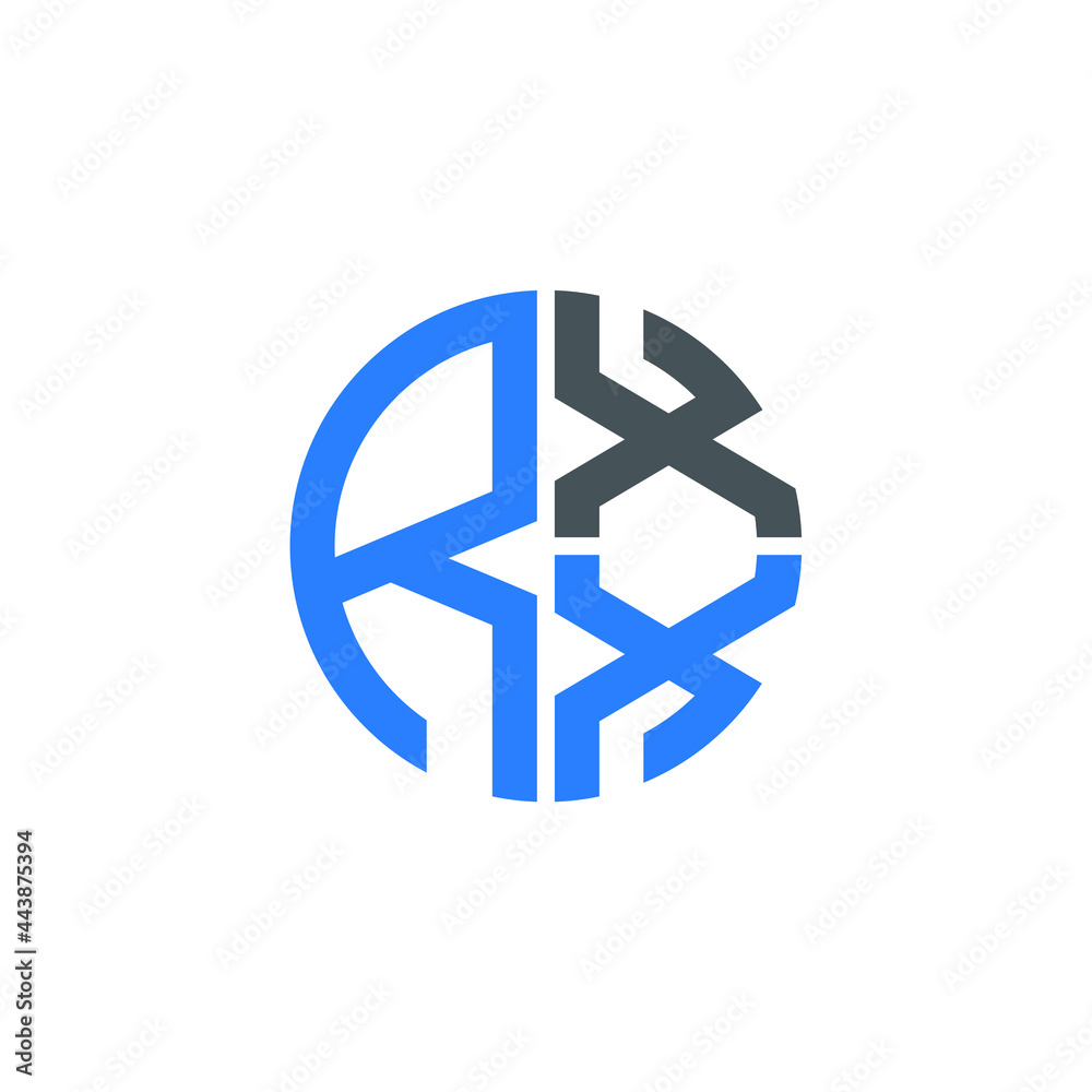 RXX logo RXX icon RXX vector RXX monogram RXX letter RXX minimalist RXX ...