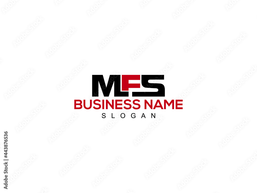 Letter MFS Logo Icon Vector Image Design For Your Business Stock Vector ...