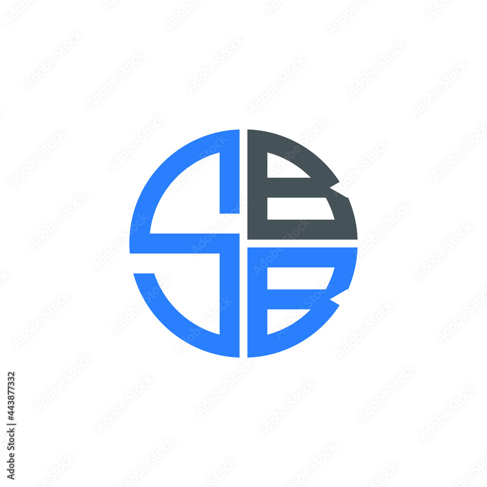 SBB logo SBB icon SBB vector SBB monogram SBB letter SBB minimalist SBB ...