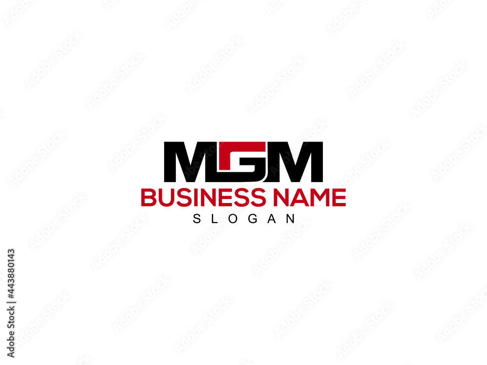 Letter MGM Logo Icon Vector Image Design For Your Business Stock Vector ...