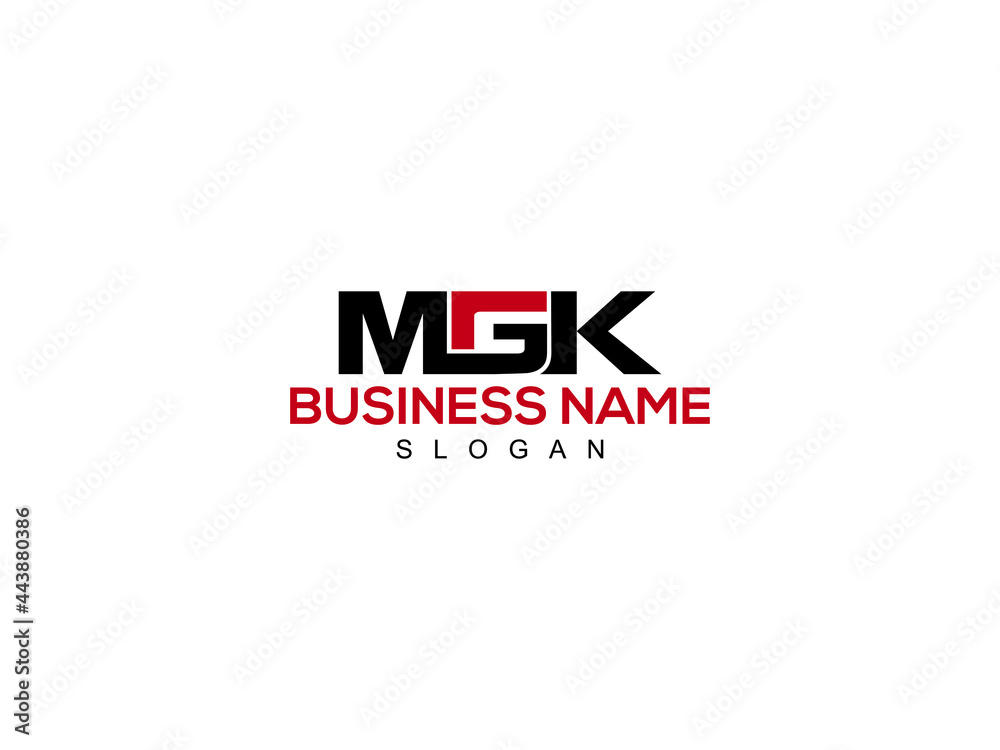 Letter MGK Logo Icon Vector Image Design For Your Business Stock Vector ...