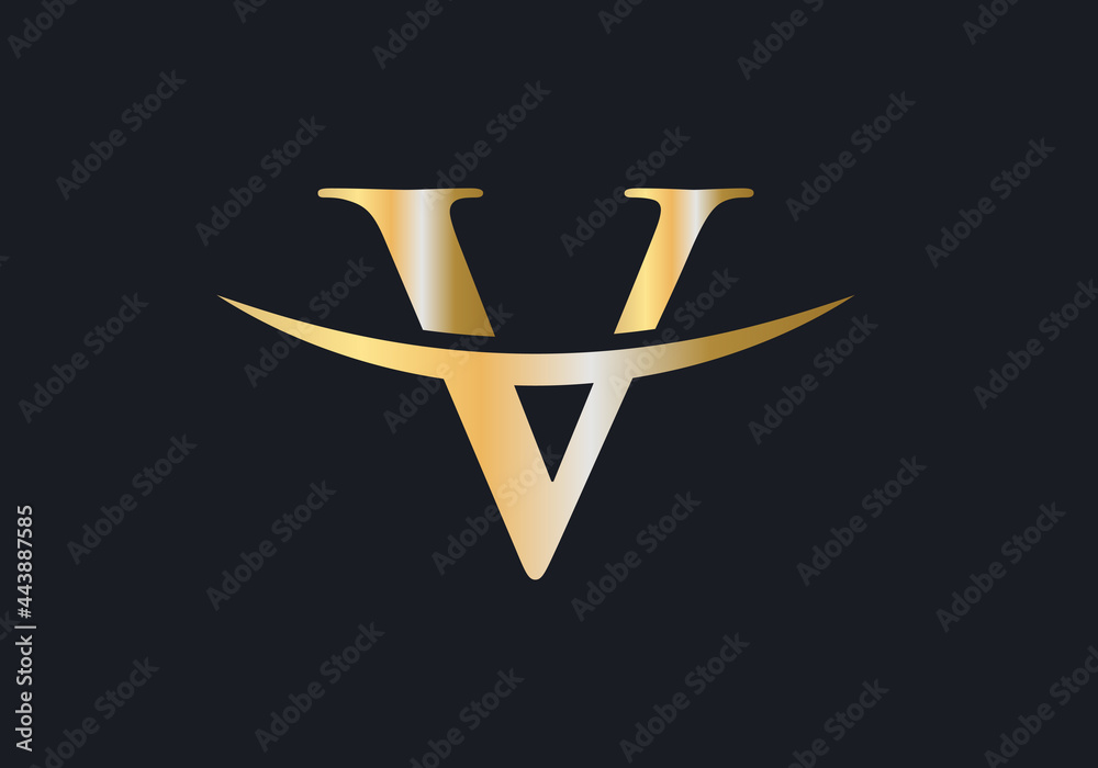 V letter logo. Initial V letter business logo design vector template ...