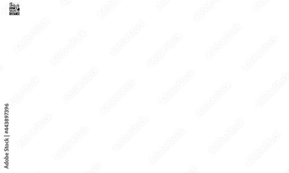 This Is How I Social Distance - Surfing t shirt design, Hand drawn ...