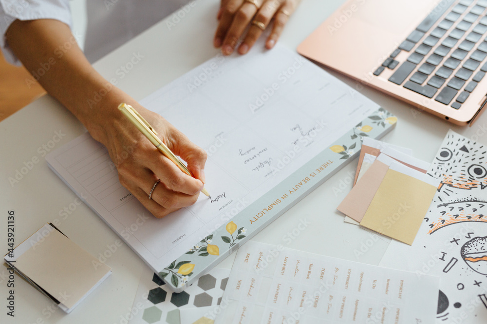 Making Plans Stock Photo | Adobe Stock