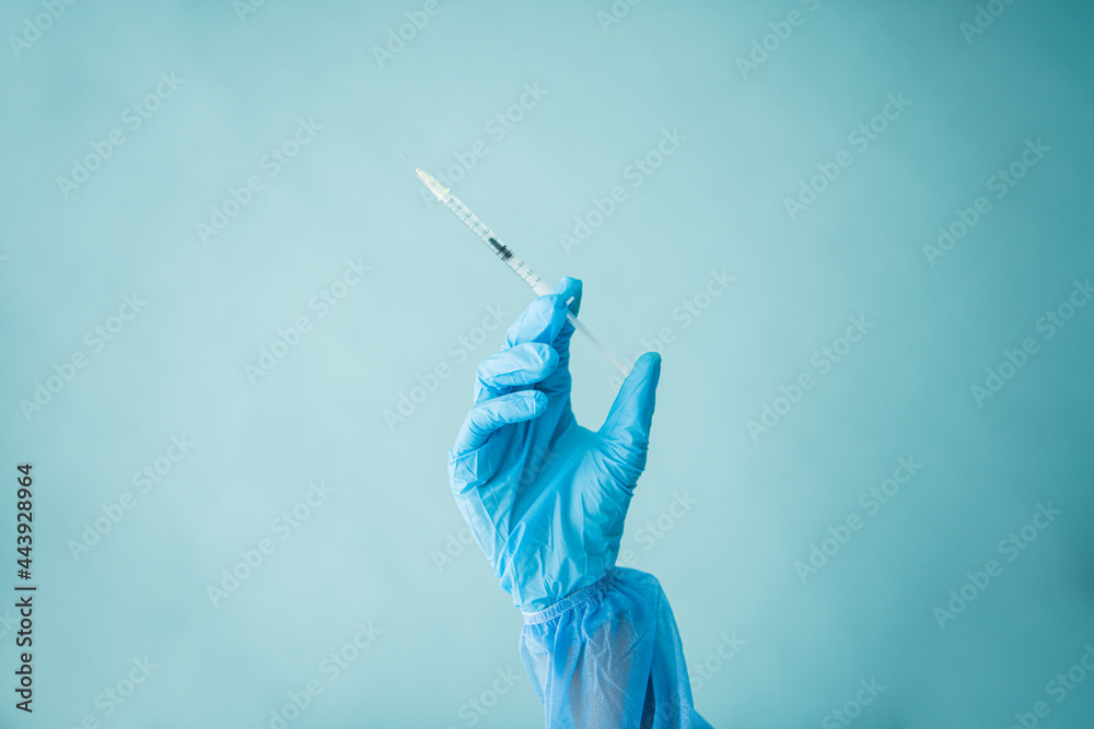 Vaccine syringe. Stock Photo | Adobe Stock
