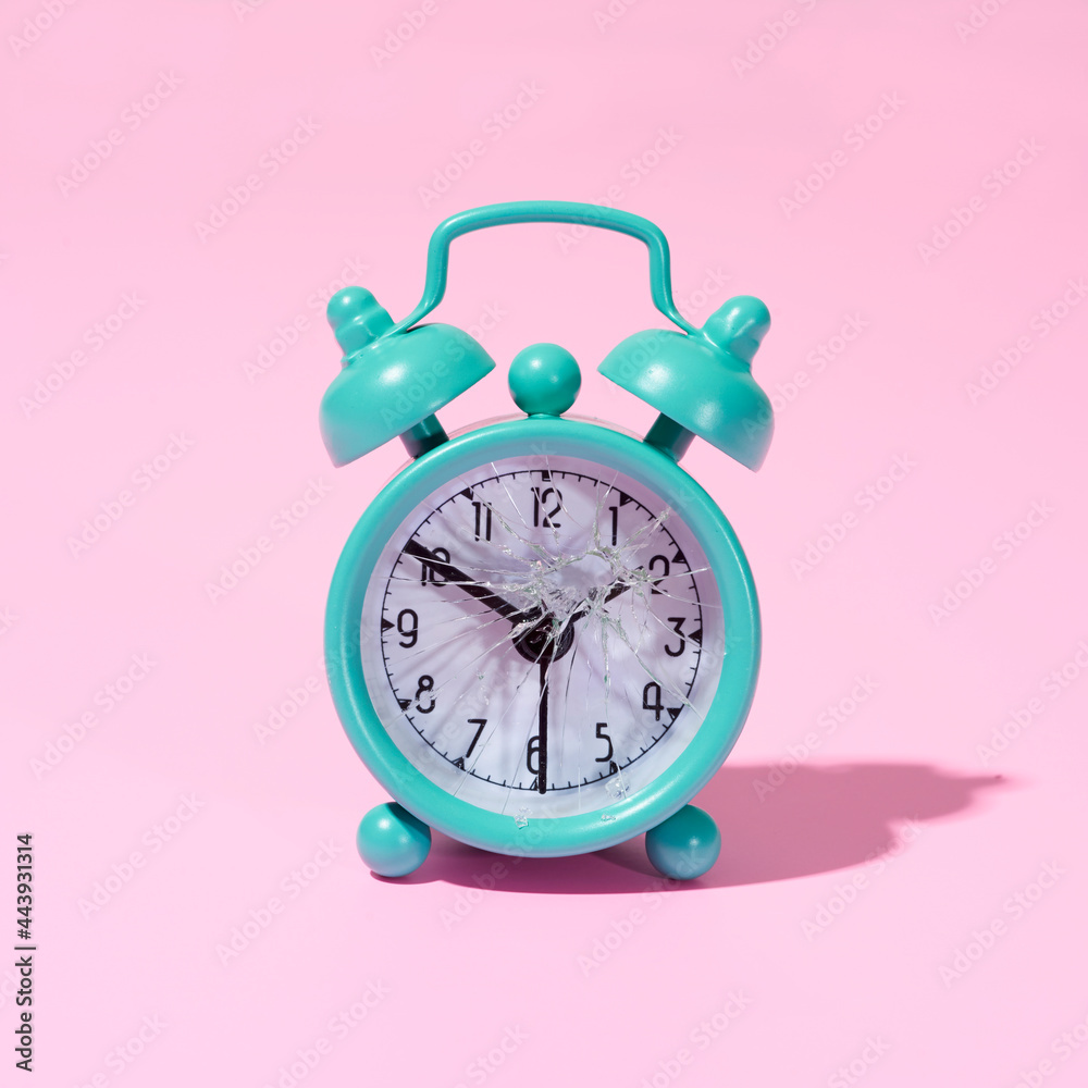 broken alarm clock Stock Photo | Adobe Stock