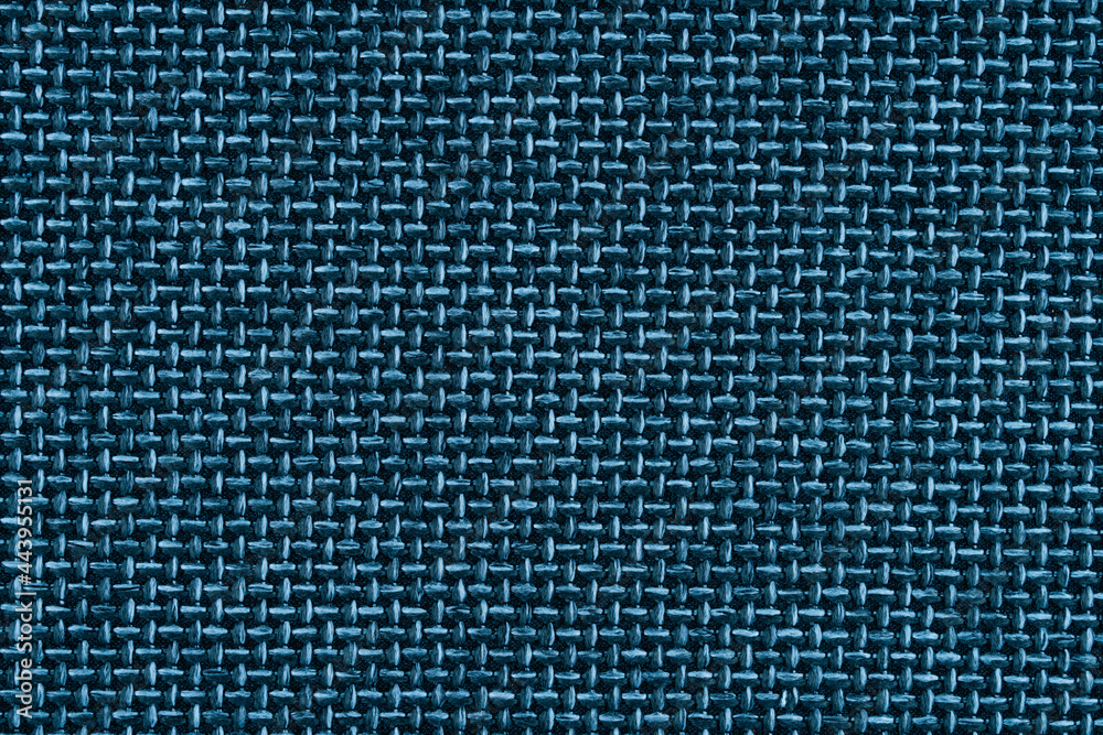 Blue texture of fabric from a textile material for an abstract ...