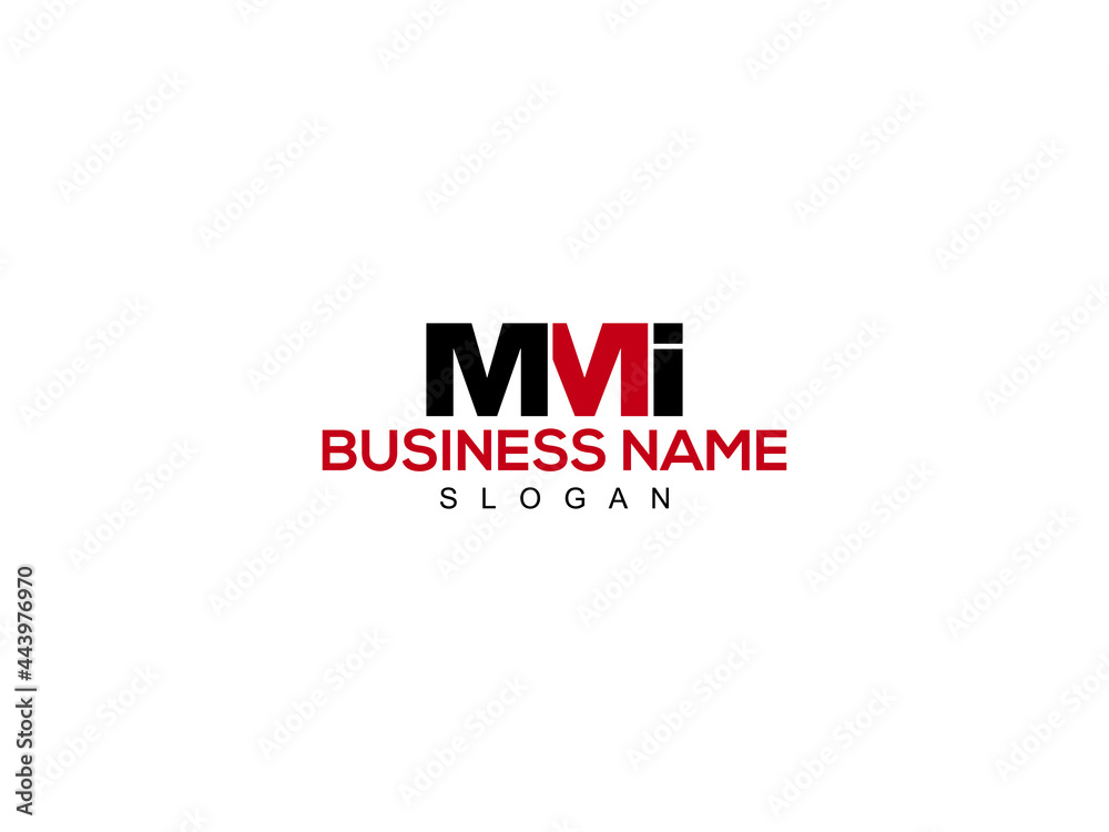 Letter MMI Logo Icon Vector Image Design For Company or Business Stock ...