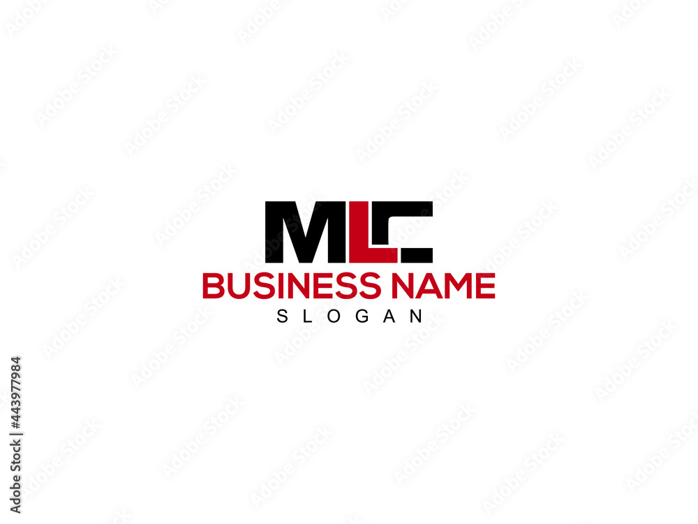 Letter MLC Logo Icon Vector Image Design For Company or Business Stock ...