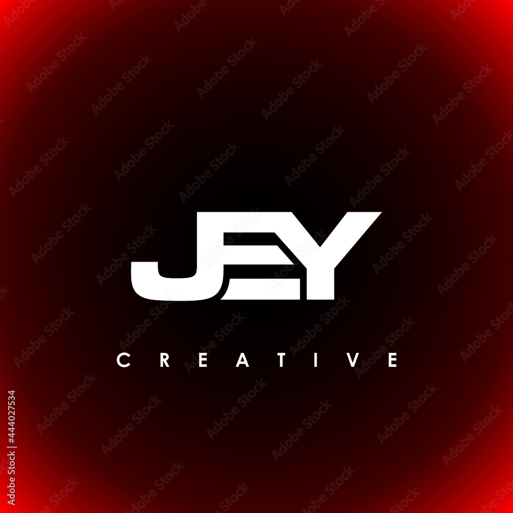 JEY Letter Initial Logo Design Template Vector Illustration Stock ...