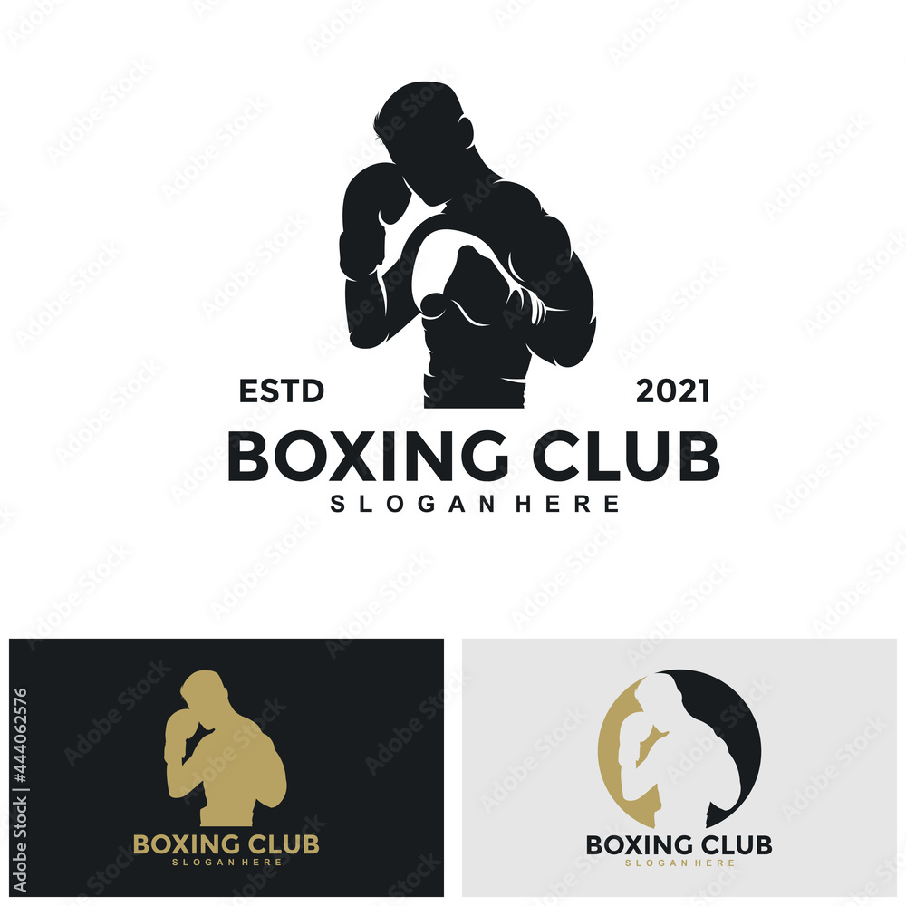 Creative boxing design concepts, illustrations, vectors Stock Vector ...