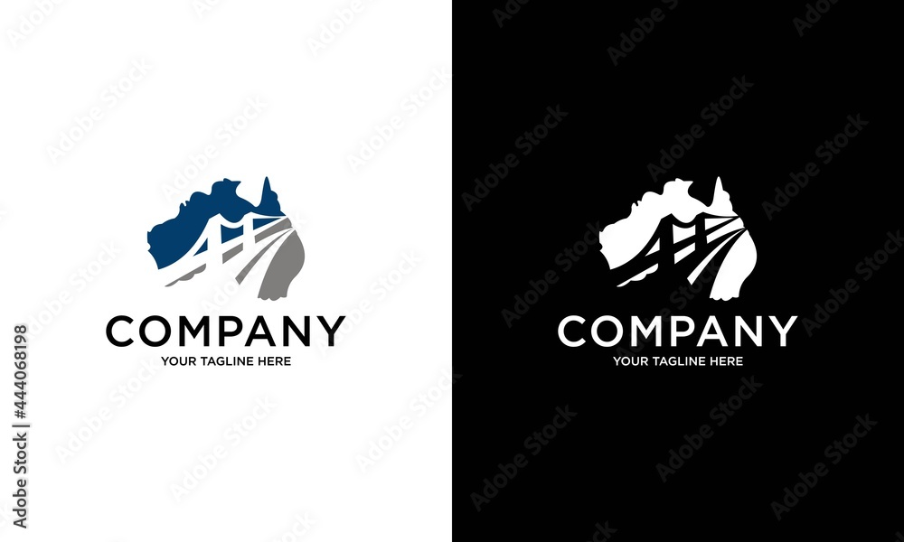 Road safety icon for safer journey or highway transportation ...