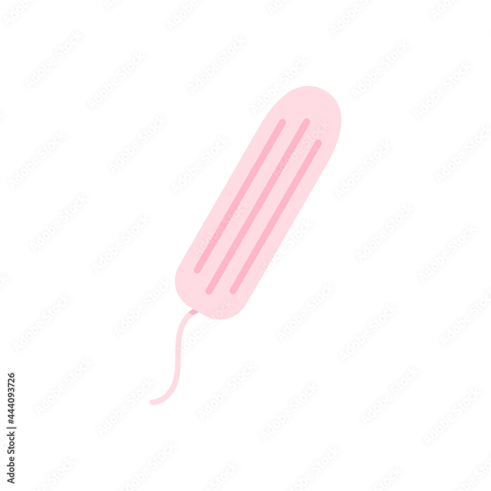 Hygienic tampon woman sanitary product isolated on white background ...