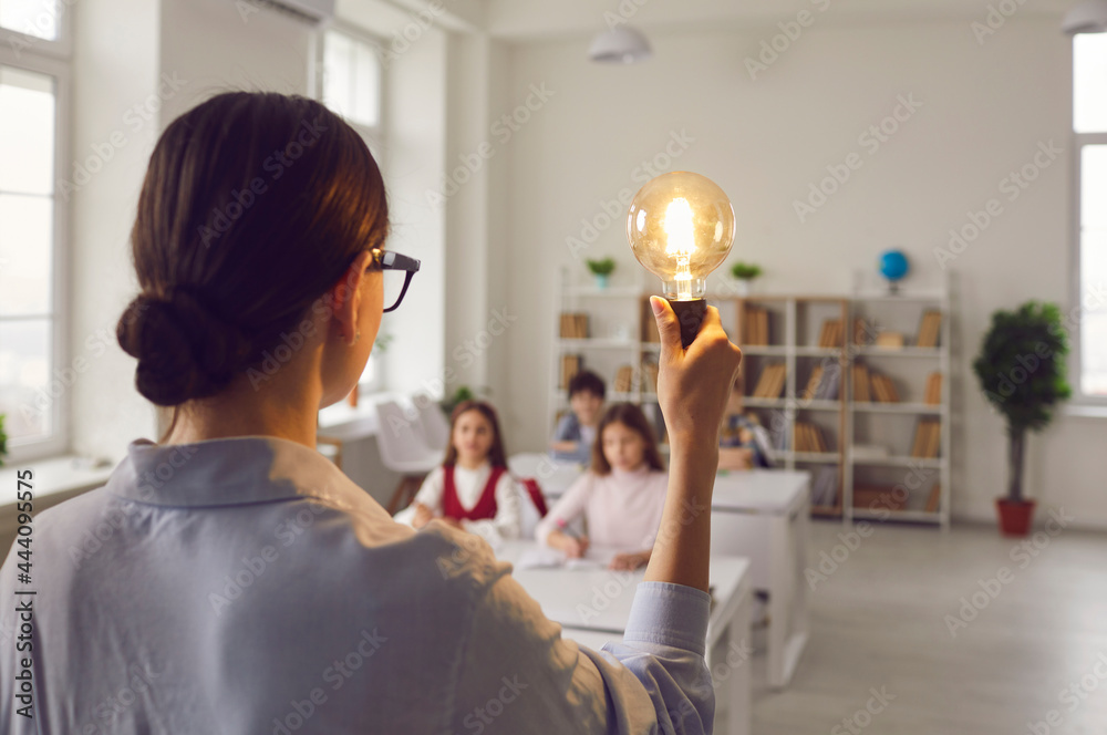 Student creativity thinking development, modern school education. View ...