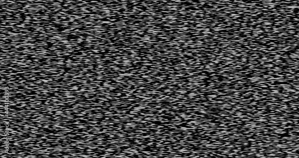 Black and white offset flickering noise. Static TV noise background ...